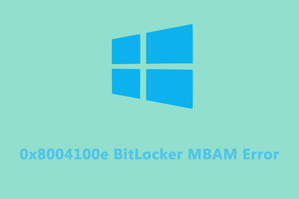Fixed Error 0xc0210000 Bitlocker Key Wasnt Loaded Correctly Minitool
