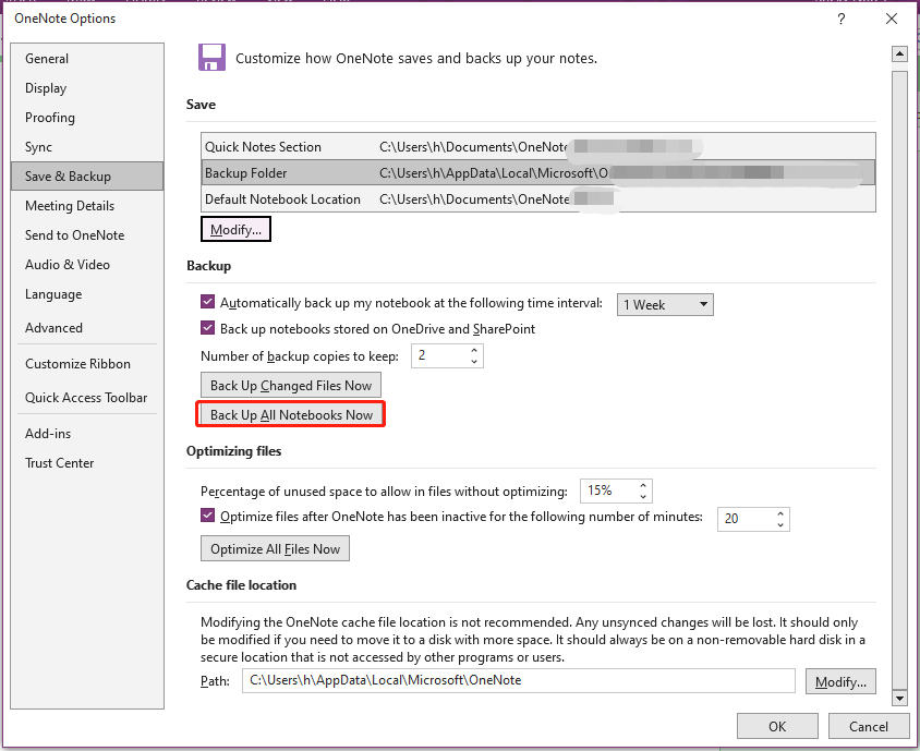 How To Backup Onenote On Windows 1011 Pro Level Tips
