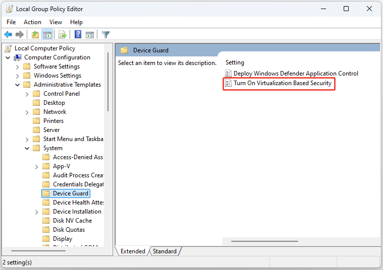 Windows Defender System Guard Doesnt Work On Windows 11