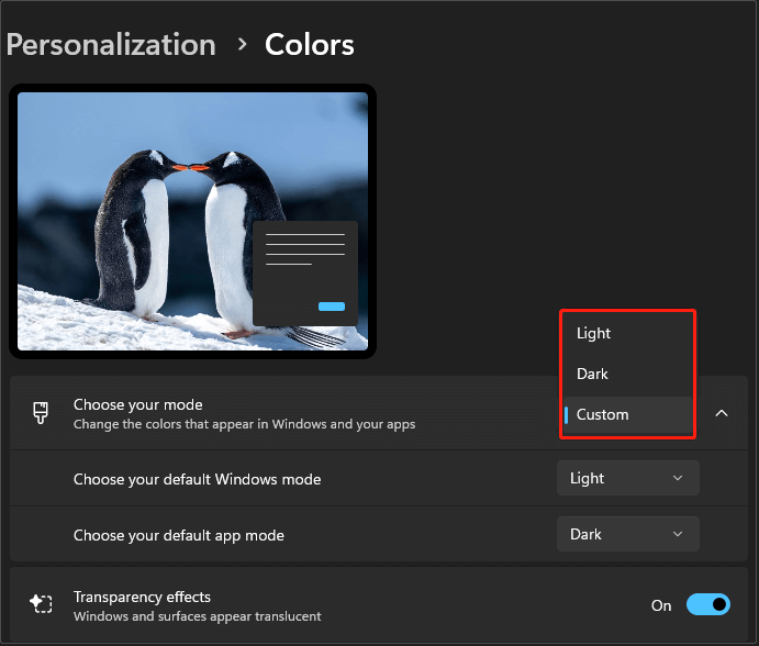 How To Enable And Disable Dark Mode On Windows 11 Minitool