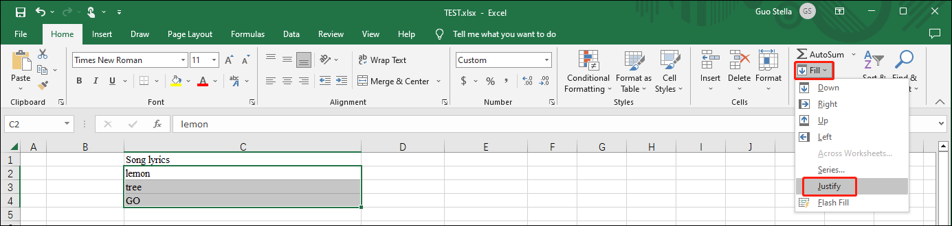How To Merge Or Unmerge Cells In Excel Without Losing Data Minitool