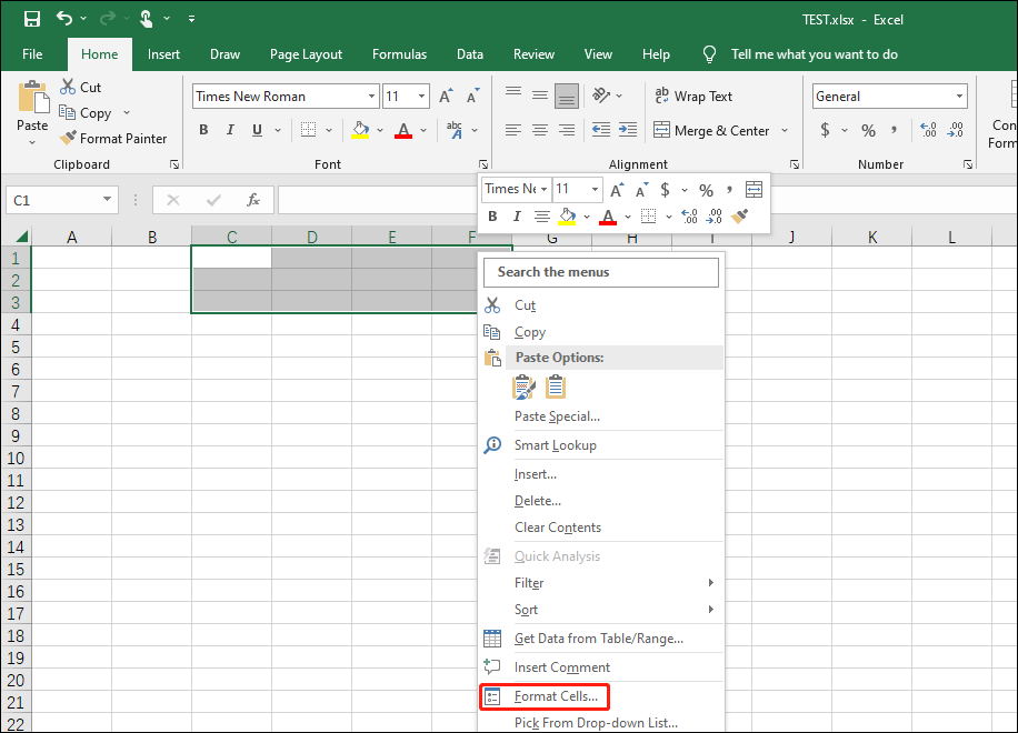 How To Merge Or Unmerge Cells In Excel without Losing Data MiniTool