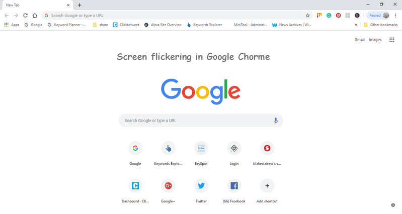 How To Fix Chrome Screen Flickering Issue On Windows 10 Minitool