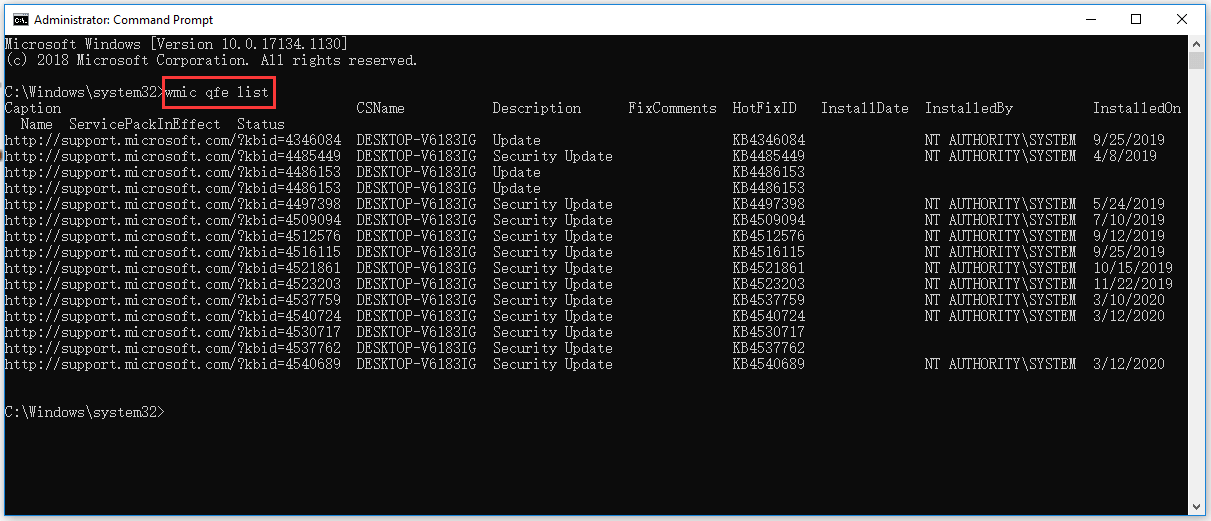 How to Check Windows 10 Update History – 3 Ways - MiniTool How to Check Windows 10 Update History – 3 Ways - MiniTool