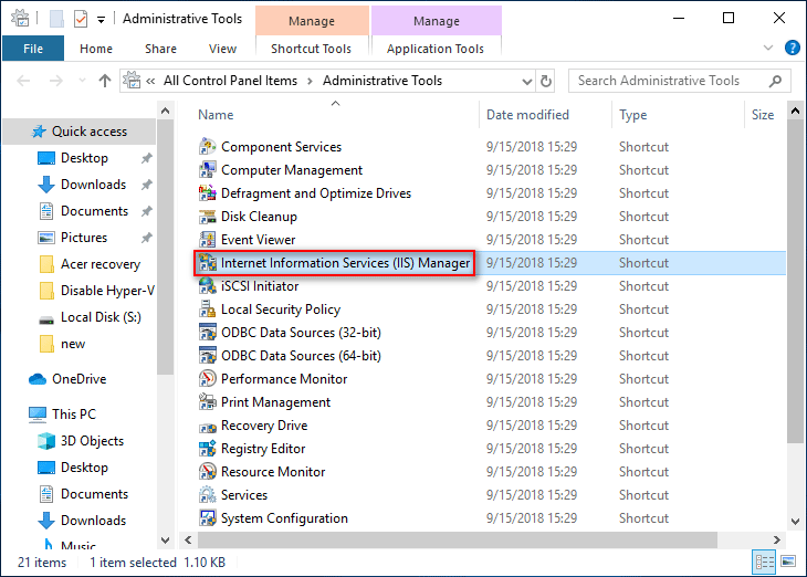 How To Check IIS Version On Windows 10/8/7 Yourself - MiniTool How To Check IIS Version On Windows 10/8/7 Yourself - MiniTool