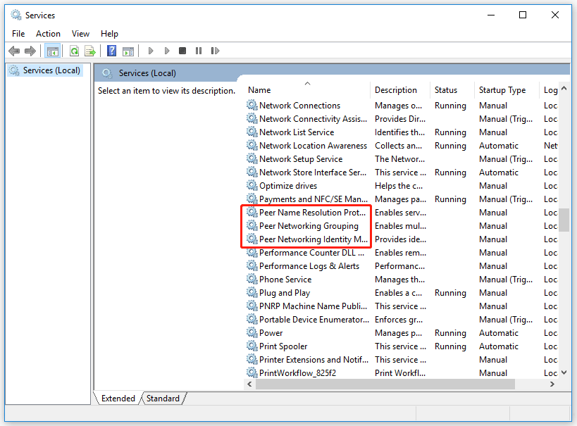 How To Resolve The Peer Networking Error 1068 On Windows 1011 Minitool