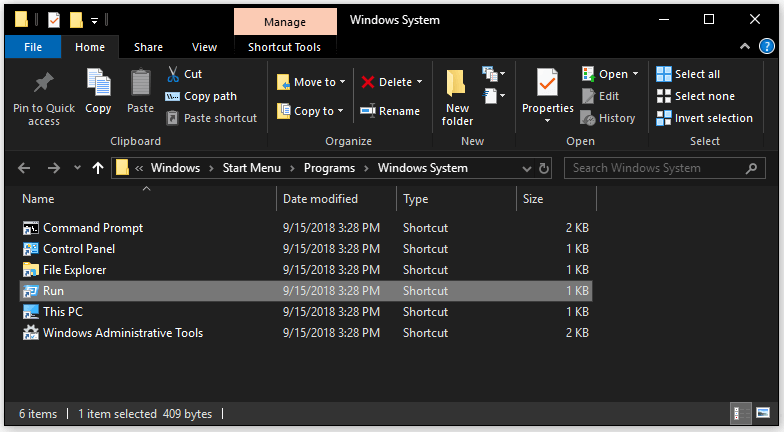 3 Ways to Create a Shortcut for Windows Run on Windows 10/11 - MiniTool