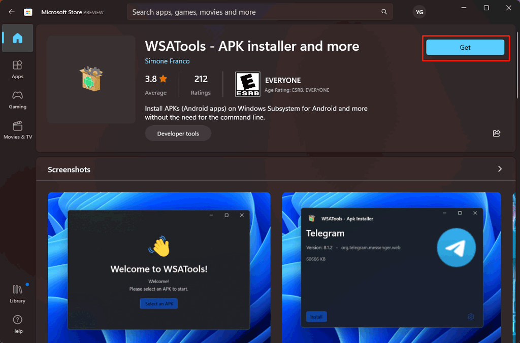 Install Android Apps outside Amazon Appstore via WSATools (Win11) - MiniTool