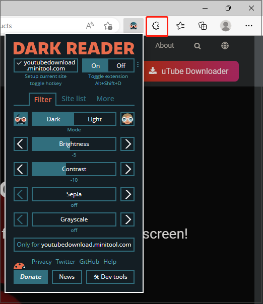 4 Ways To Fix Microsoft Edge Dark Mode Not Working Minitool