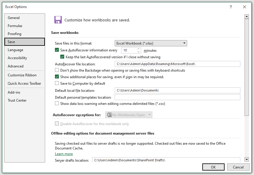 [Full Guide] How to Fix Excel AutoRecover Not Working? - MiniTool