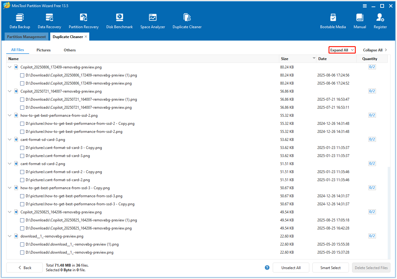 How to Find and Delete Duplicate Files on SD Card? 2 Methods
