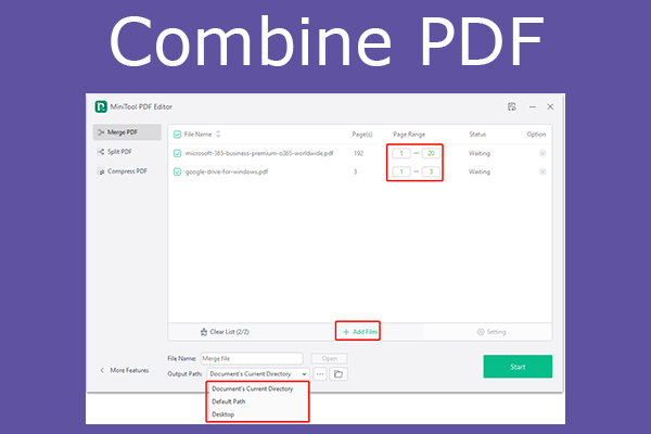 How to Combine/Merge PDFs Easily