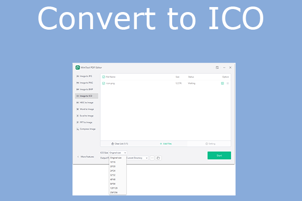 How to Convert to ICO from PNG & JPG & SVG & GIF