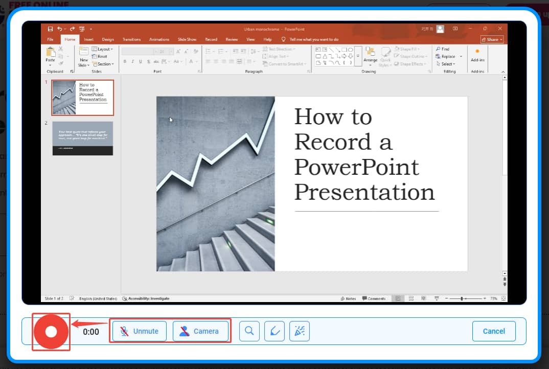 How to Record a PowerPoint Presentation without Time Limits