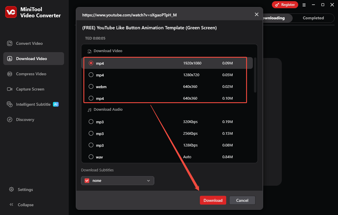 YouTube Like Button Animation Free Download [Two Methods]